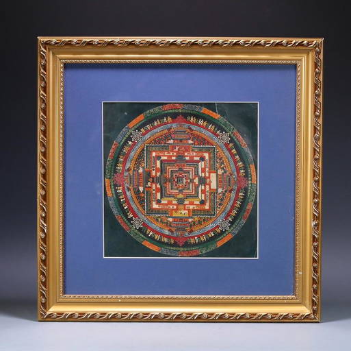 Thangka With Pattern