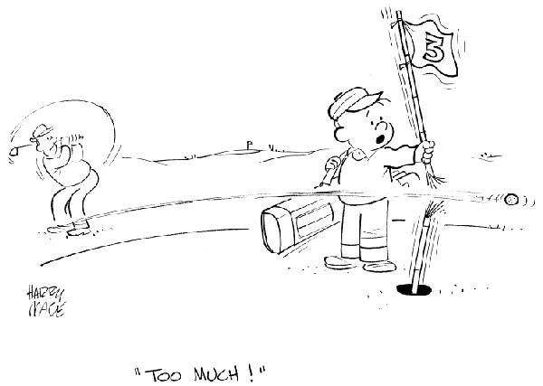 8: Harry Mace 85 magazine cartoons 1960s