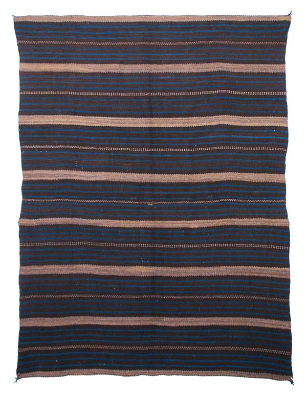 1051: Late Classic Navajo Moki Blanket