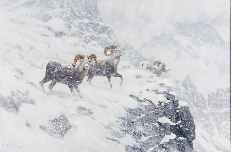 Ralph Edward Oberg | Winter In The Cascades