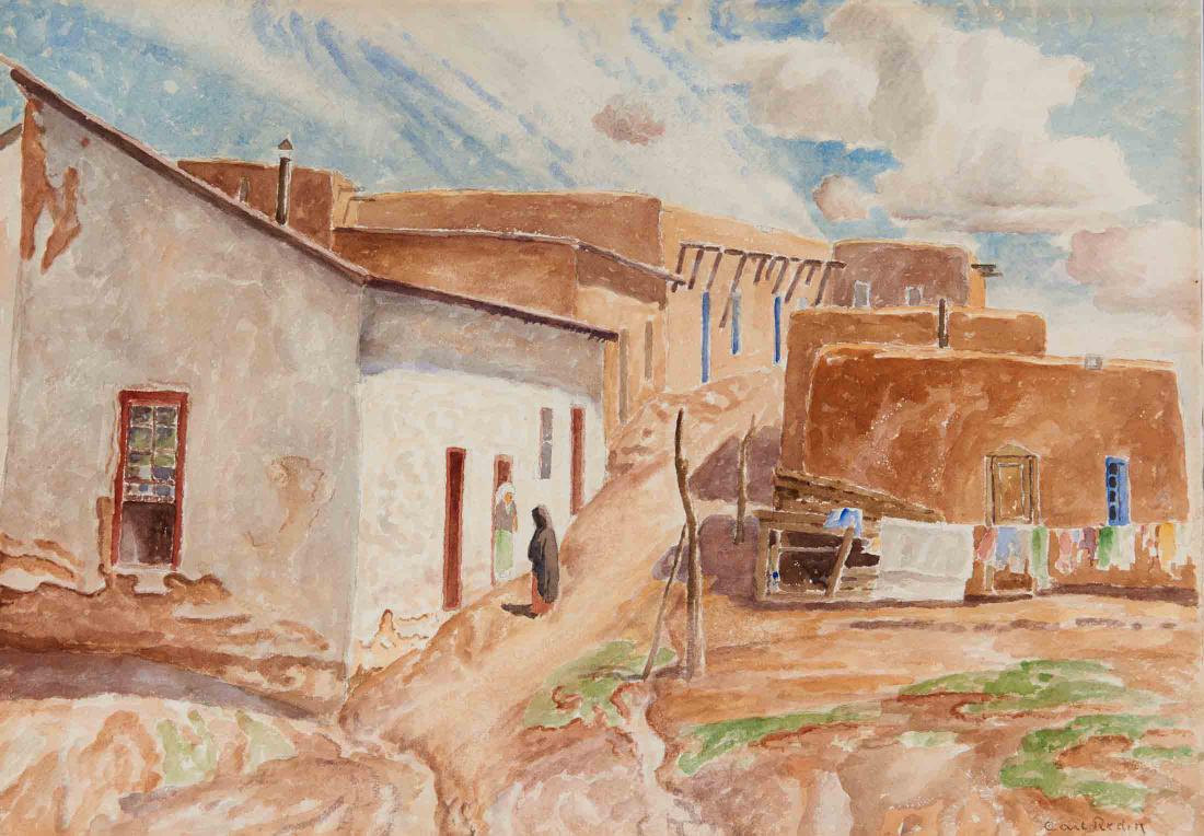 Carl Redin | Santa Fe Street Scene