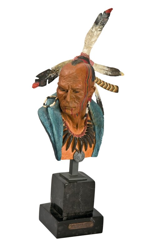 117: Harry Jackson, Algonquin Chief - Bust