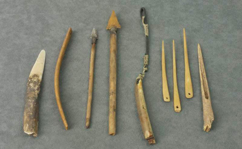 Eskimo Eskimo Artifacts: Tools, Arrow Points, Awls,