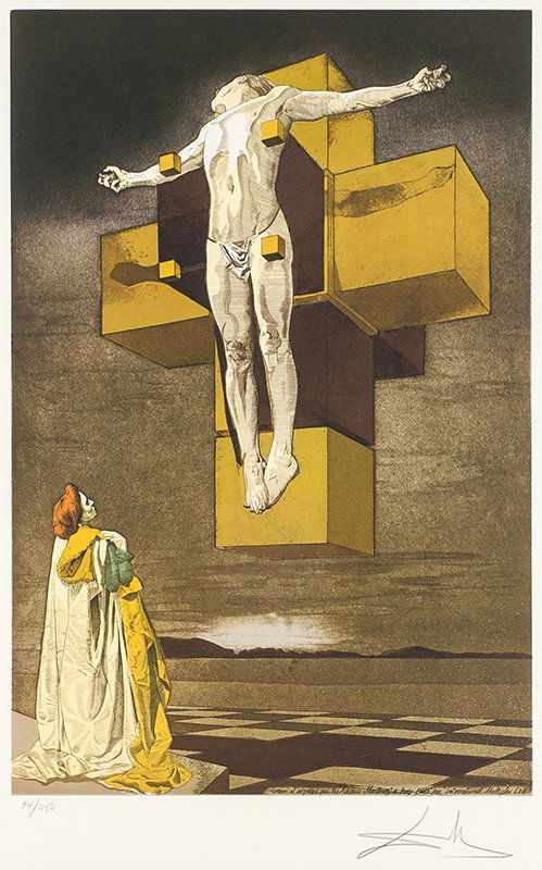 Salvador Dali | Crucifixion (Corpus Hypercubus)