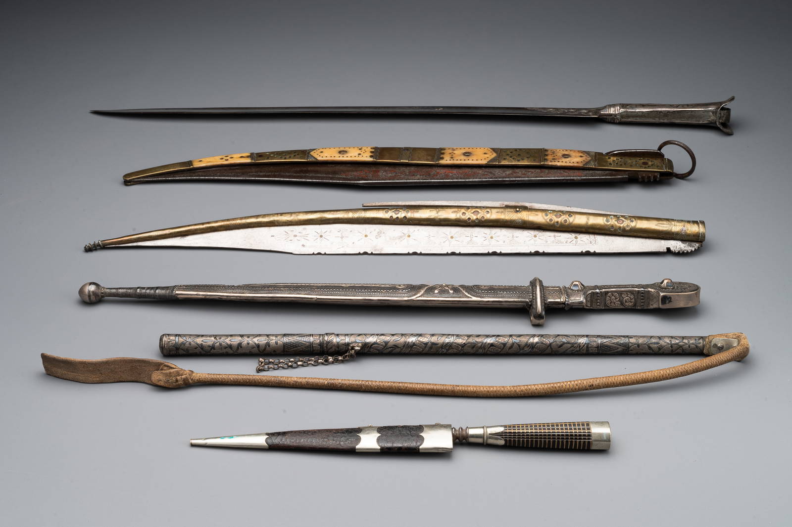 A Varied Collection Of Russian And Spanish Blades And Weapons, 18/19th ...