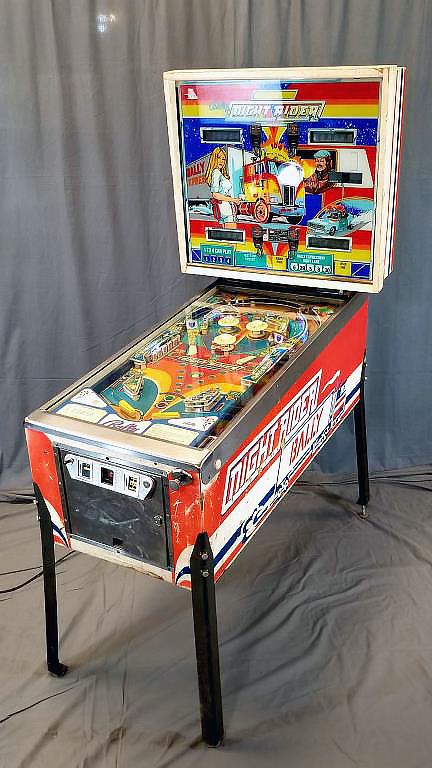 Bally Night Rider Pinball Machine - Feb 23, 2020 | Epic Auctions and ...