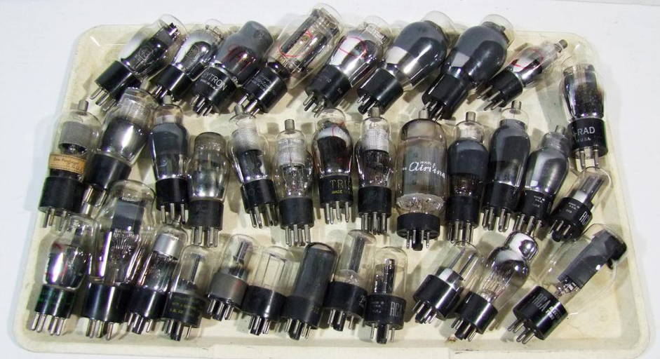 28 Unboxed 1930 1940’s Radio Tubes Various Makers