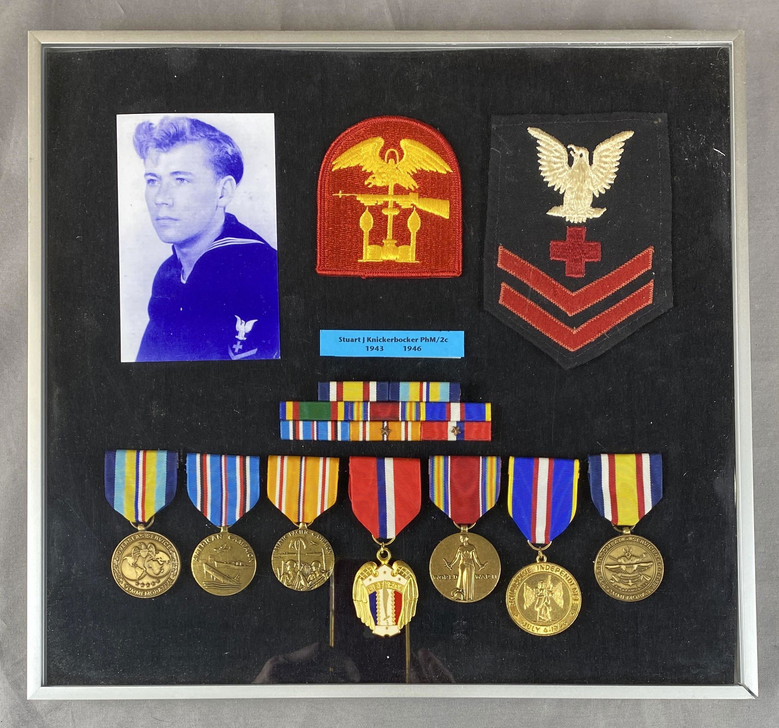 Collection Of World War Ii Medals And Patches