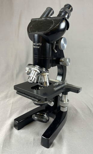 Vintage Ernst Leitz Wetzlar Microscope