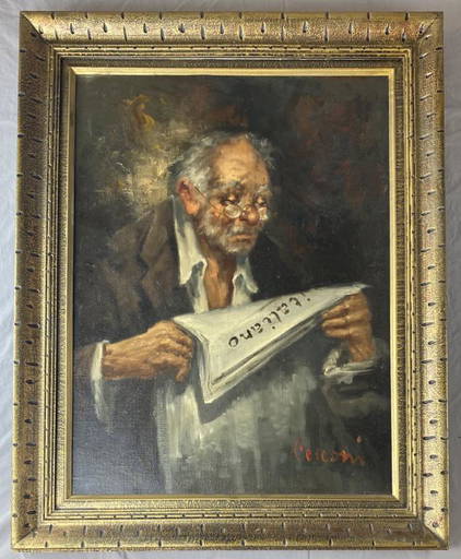 Alberto Cecconi (Italian 1897-1971) Oil on Canvas (#0226) on May 21 ...