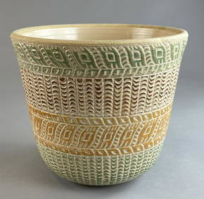 Harry Rhead for Roseville Pottery Co. jardiniere - Sep 13, 2020 ...