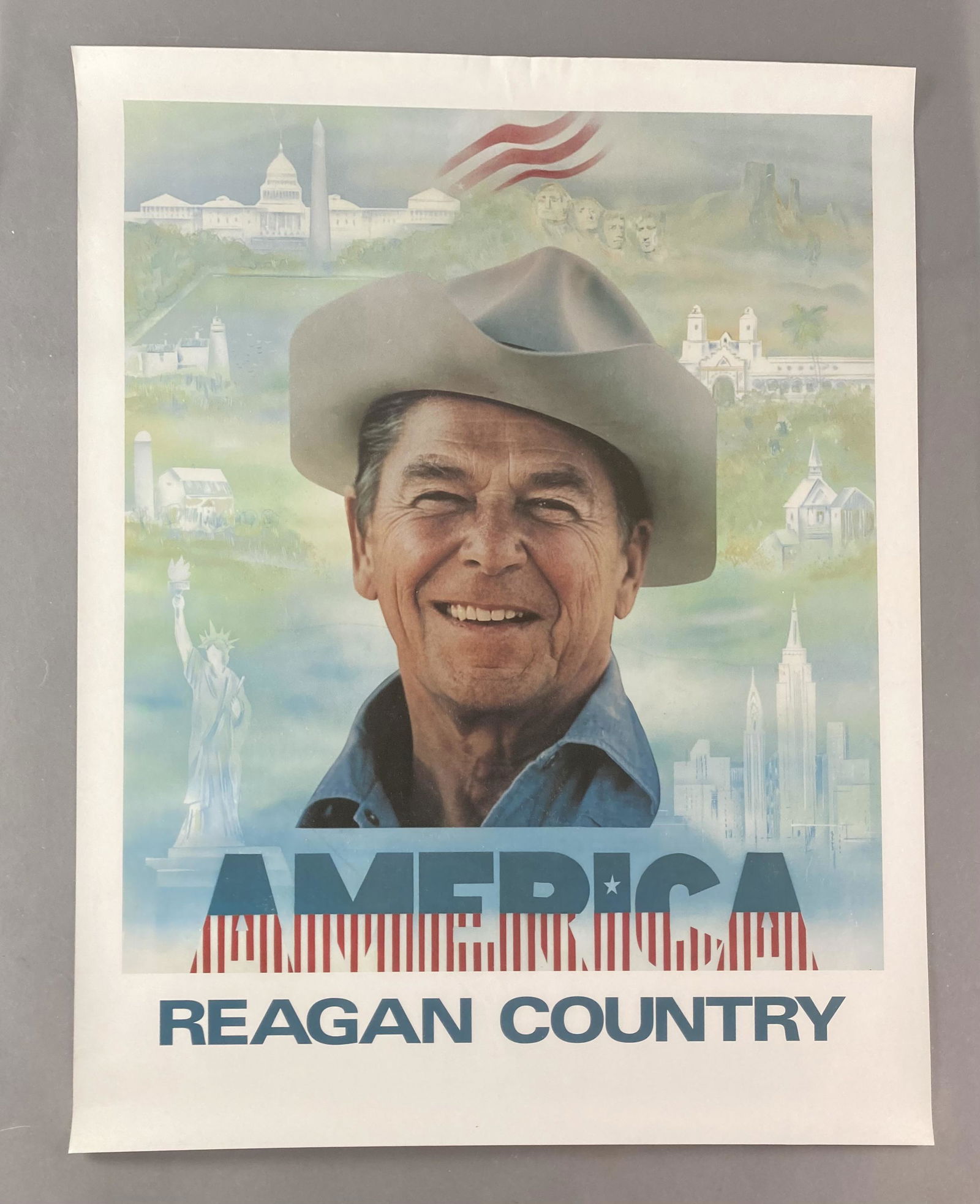 Reagan Country Campaign Poster 1980 - Mar 04, 2023 | Epic Auctions and ...