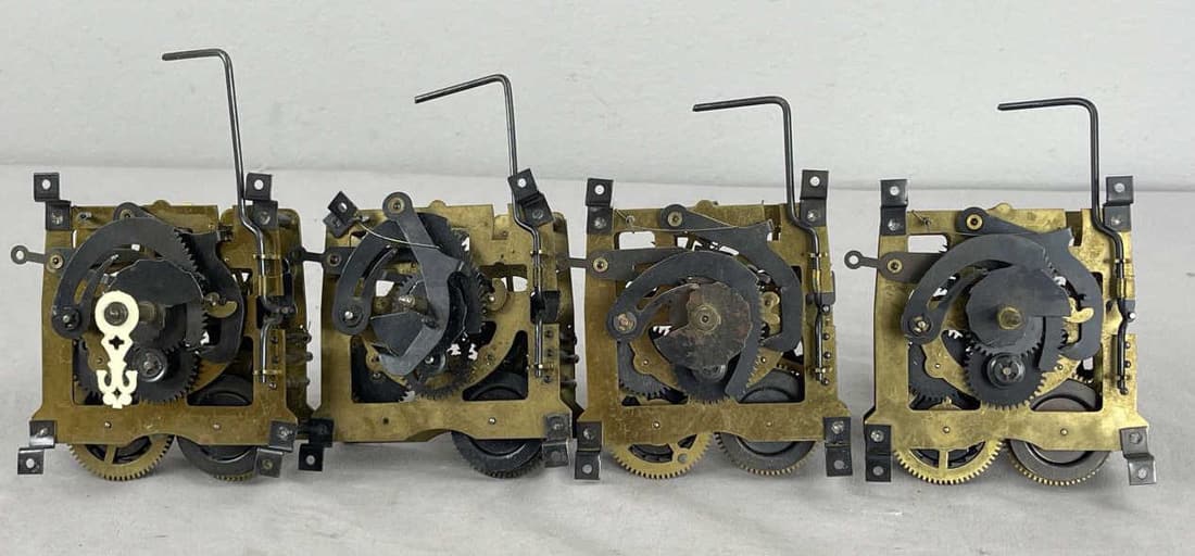 4 Schmeckenbecher Regula 34 Cuckoo Clock Movements Auction