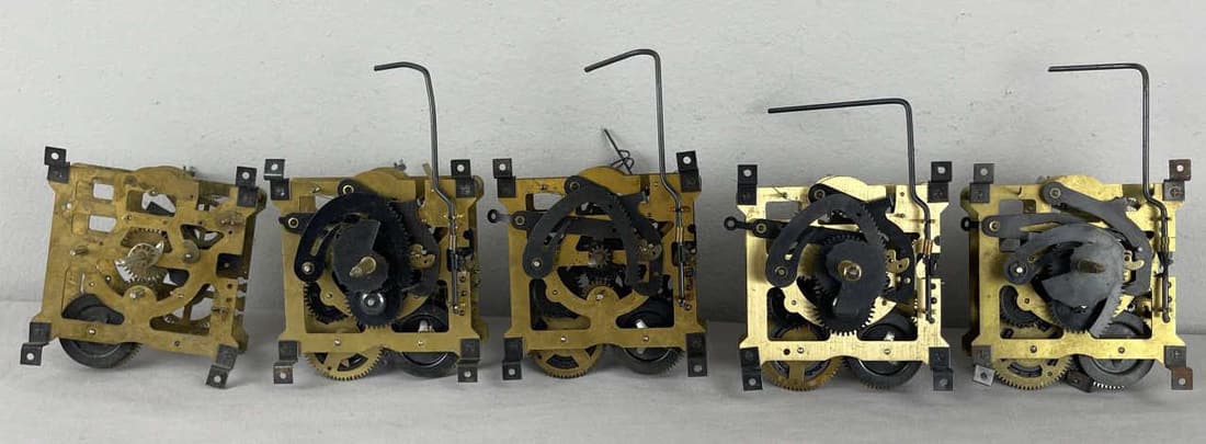 5 Regula 34 Cuckoo Clock Movements