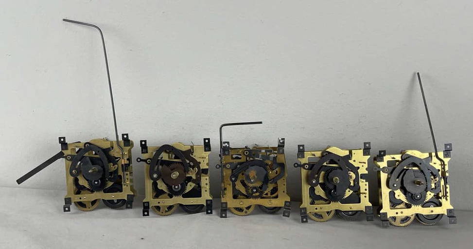 5 Regula 8 Day Cuckoo Clock Movements