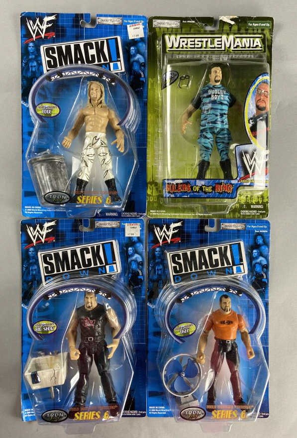 Wwf Smackdown & Wrestlemania Action Figures