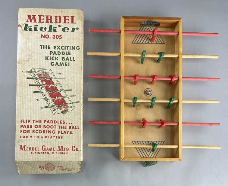 Merdel Kick'er Tabletop Foosball Auction