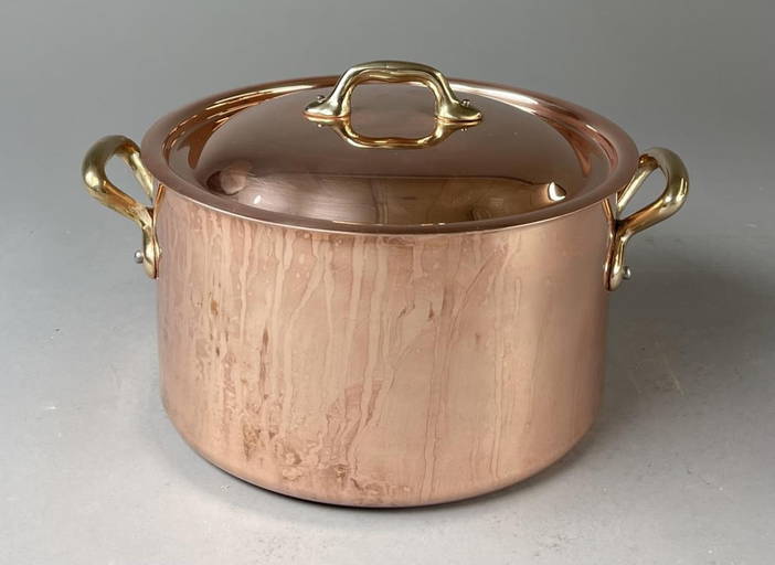 Mauviel French Copper Stock Pot