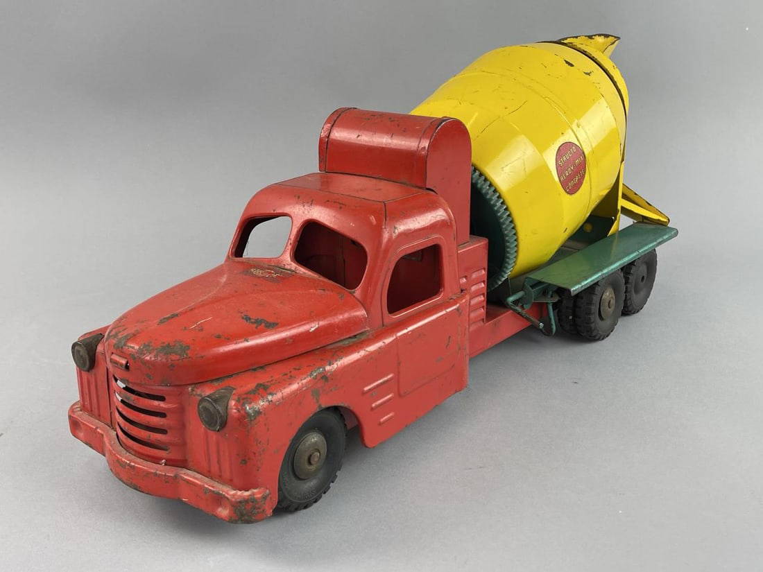 Structo Ready Mix Concrete Cement Mixer Truck Auction