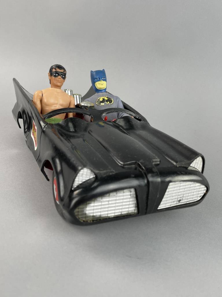 Mego Corp. Batmobile With Batman & Robin Figures Auction