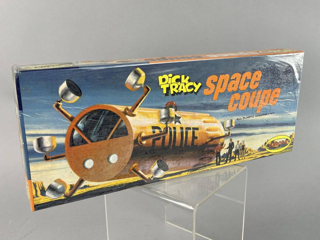 1968 Dick Tracy Space Coupe Model Kit Sealed Auction