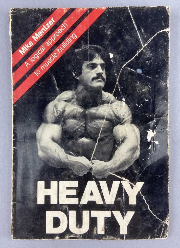 Original Heavy Duty Booklet Mike Mentzer Auction