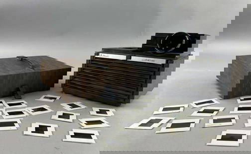 Revere 555 Slide Projector With Case Auction