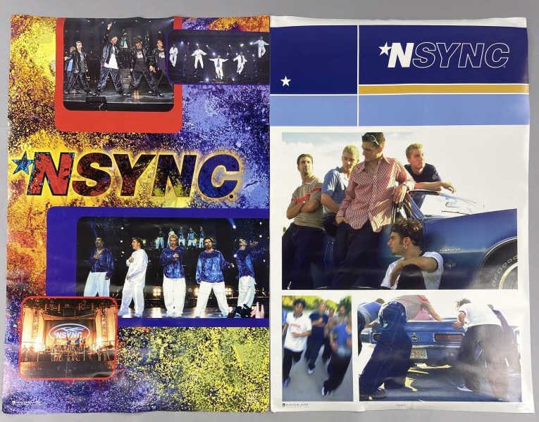 Nsync Posters Concert & Band, 1998 & 1999 Auction