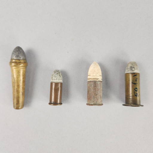 Rare Original Civil War Cartridges 4 Total