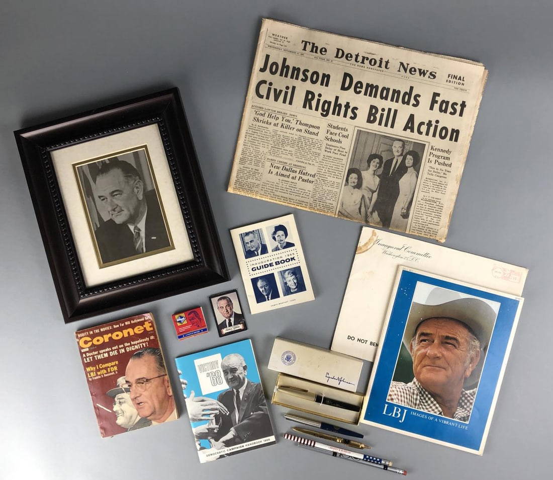 Lyndon B. Johnson Collection Auction
