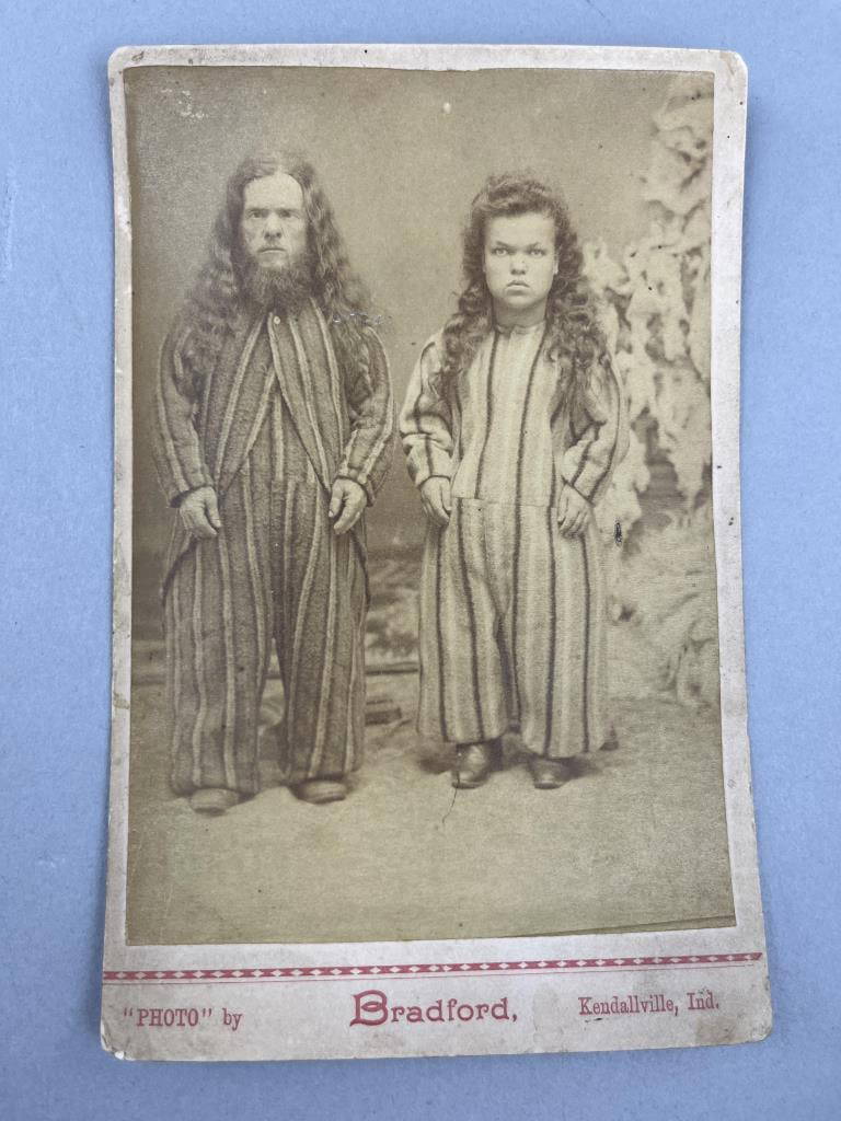 Chief Debro & Wife Cabinet Card Cvd 1890's Auction