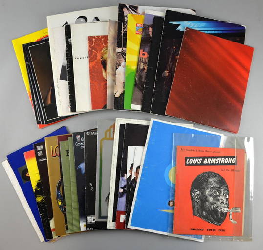 50+ Music / Concert Programmes Including Louis