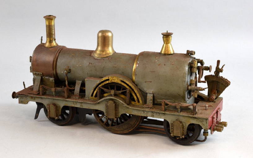 Scratch Built Live Steam Model Of A 2 2