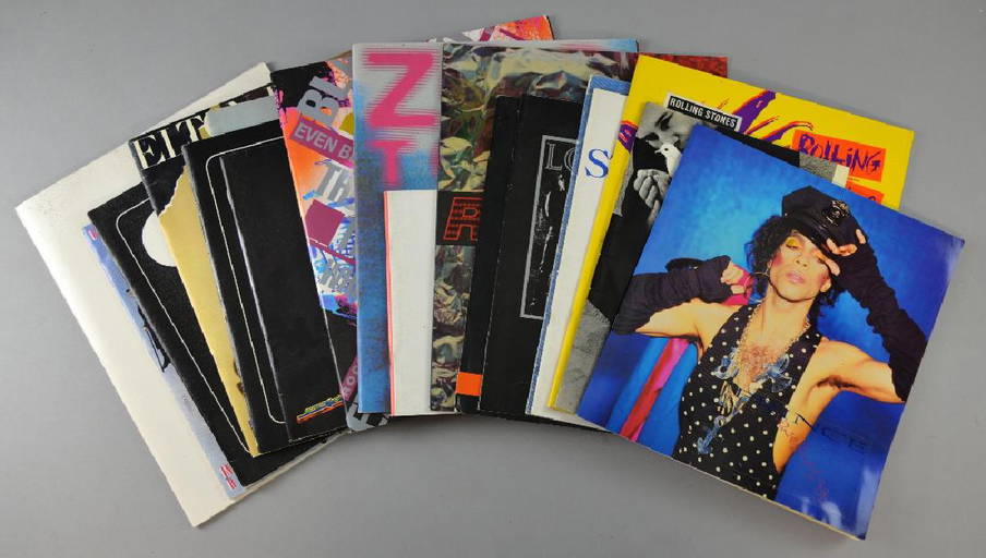 Eighteen Rock Concert Programmes 1980’s 90’s: Prin