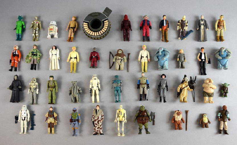 Star Wars 450+ Unboxed Figures From 1977 Onwards