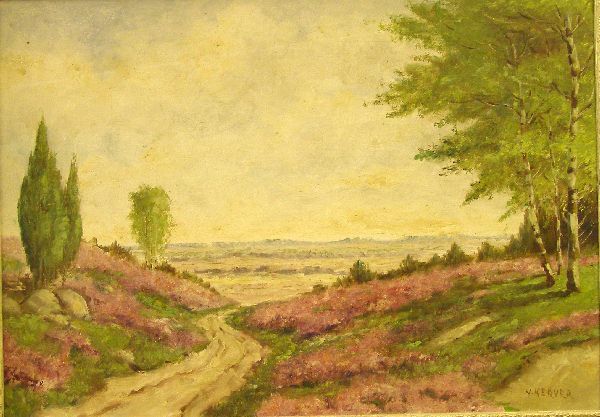 996: H. Kerver: Landscape with path flanked by - Dec 15, 2006 | Ewbank ...