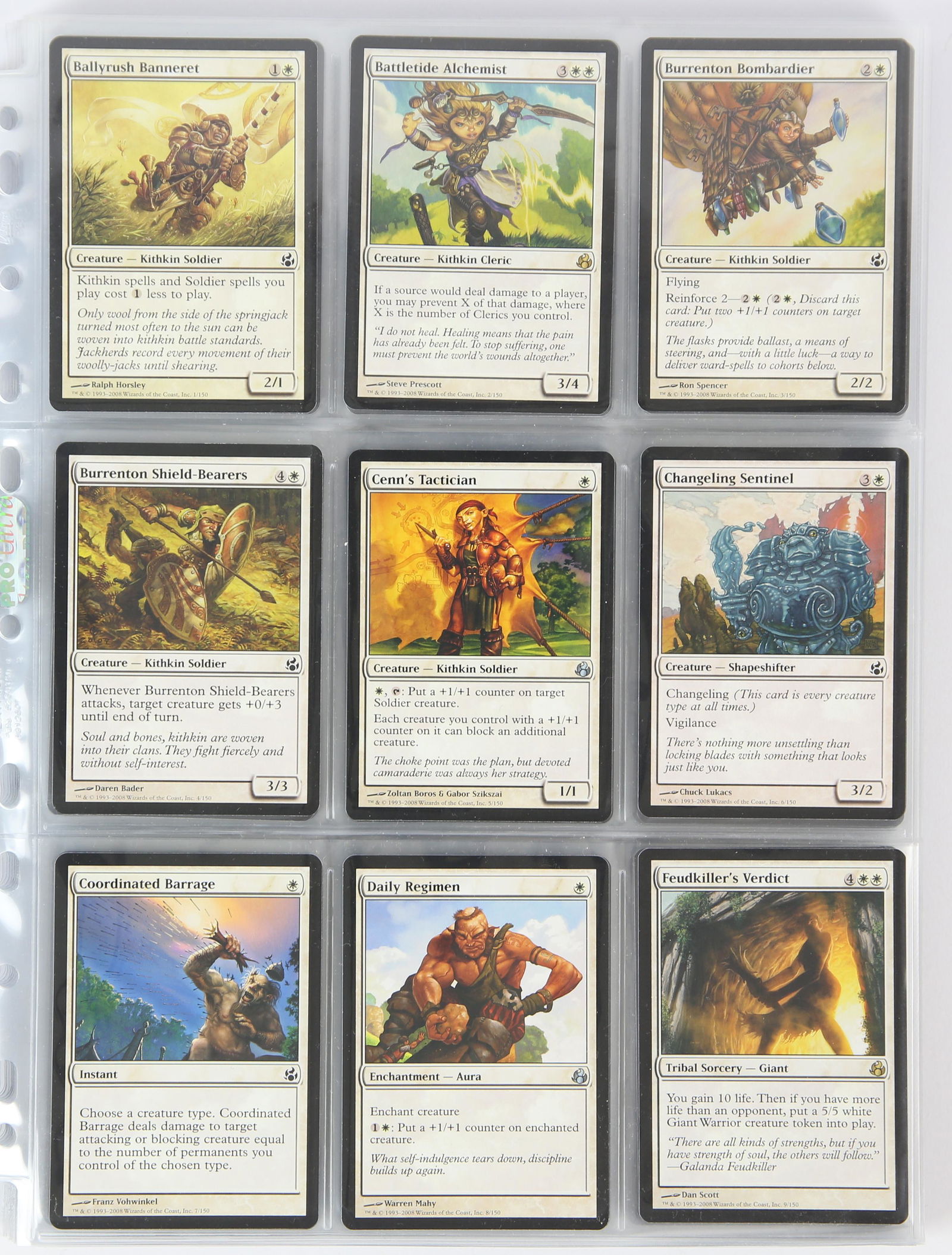Magic The Gathering. Morningtide Complete Set T