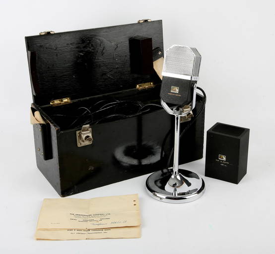 1940s Vintage Emi/hmv 235oh Ribbon Microphone Bo