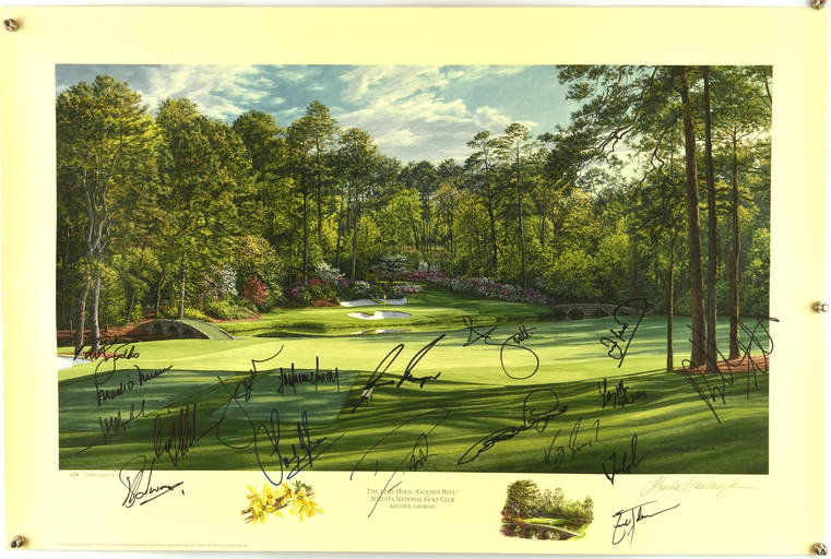 The 12th Hole Golden Bell Augusta National Golf Cl