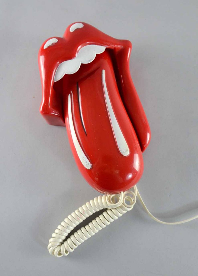The Rolling Stones, a Lips telephone from 1983, made by
