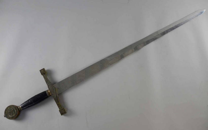 A replica Excalibur prop sword from the film King - Nov 13, 2013 ...