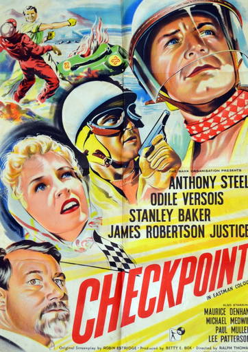 Checkpoint (1956) British One Sheet Film Poster,