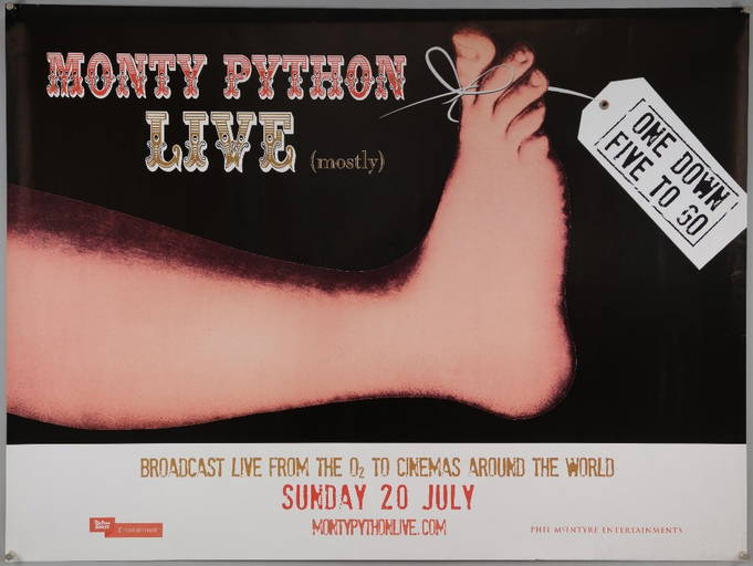 Monty Python, Three British Quad Posters Including A