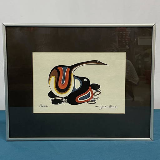 Jackson Beardy "protection" Serigraph 1975