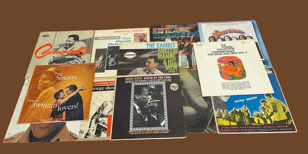 Collection 12 Vintage Jazz Vinyl Album Records Miles Davis, Frank ...