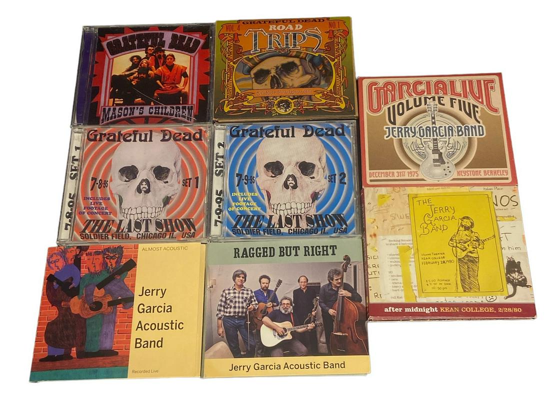 Collection Grateful Dead Jerry Garcia Cd's