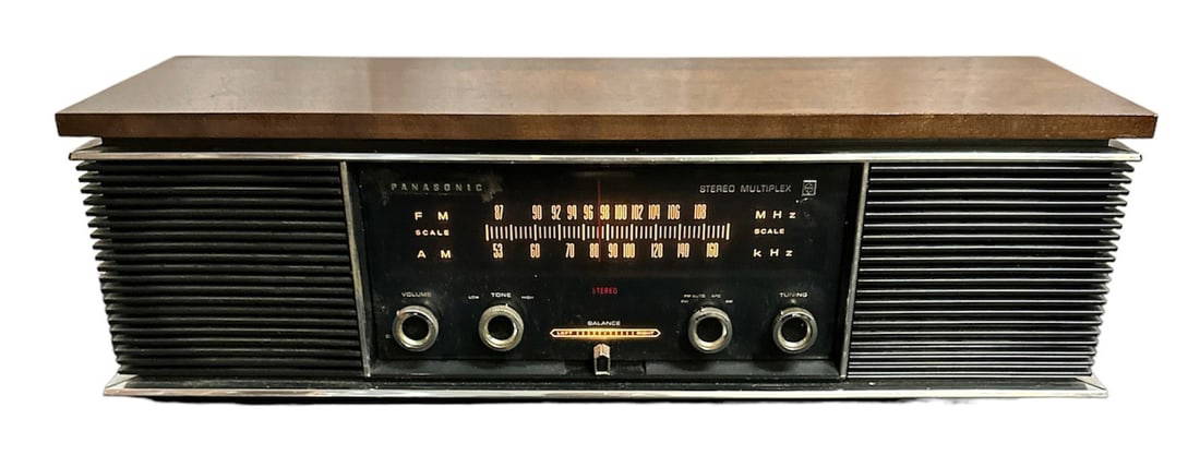 Vintage Panasonic Stereo Radio Auction