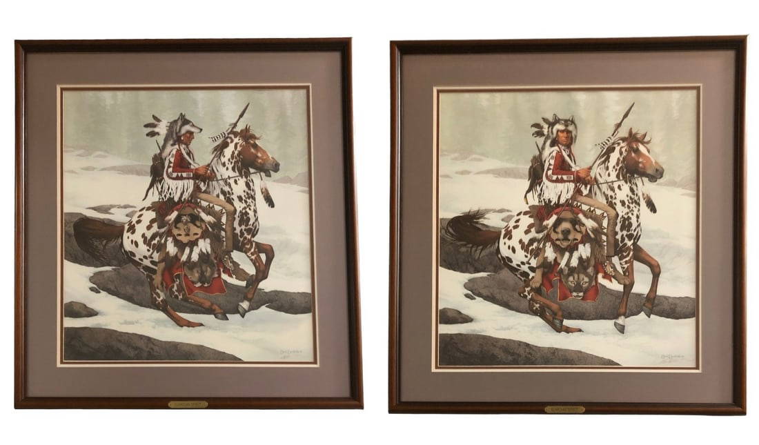 "guardian Spirit" Bev Doolittle Signed & Numbered, 2 Perspectives ...