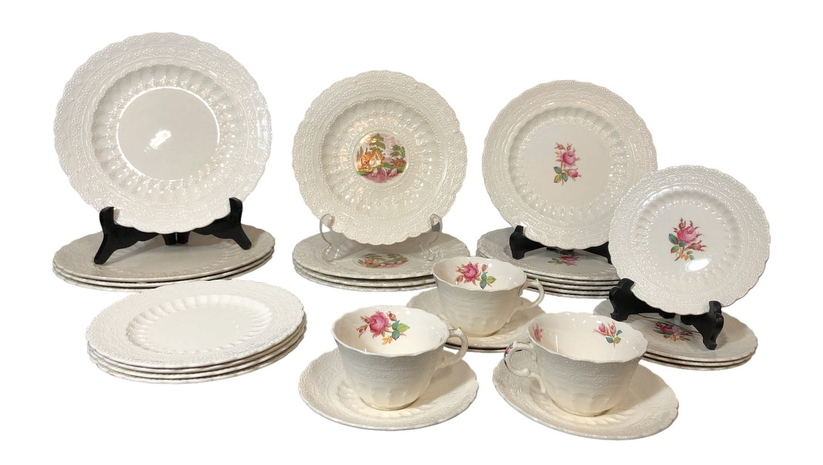Collection Assorted Spode"s Jewel Dinnerware Auction