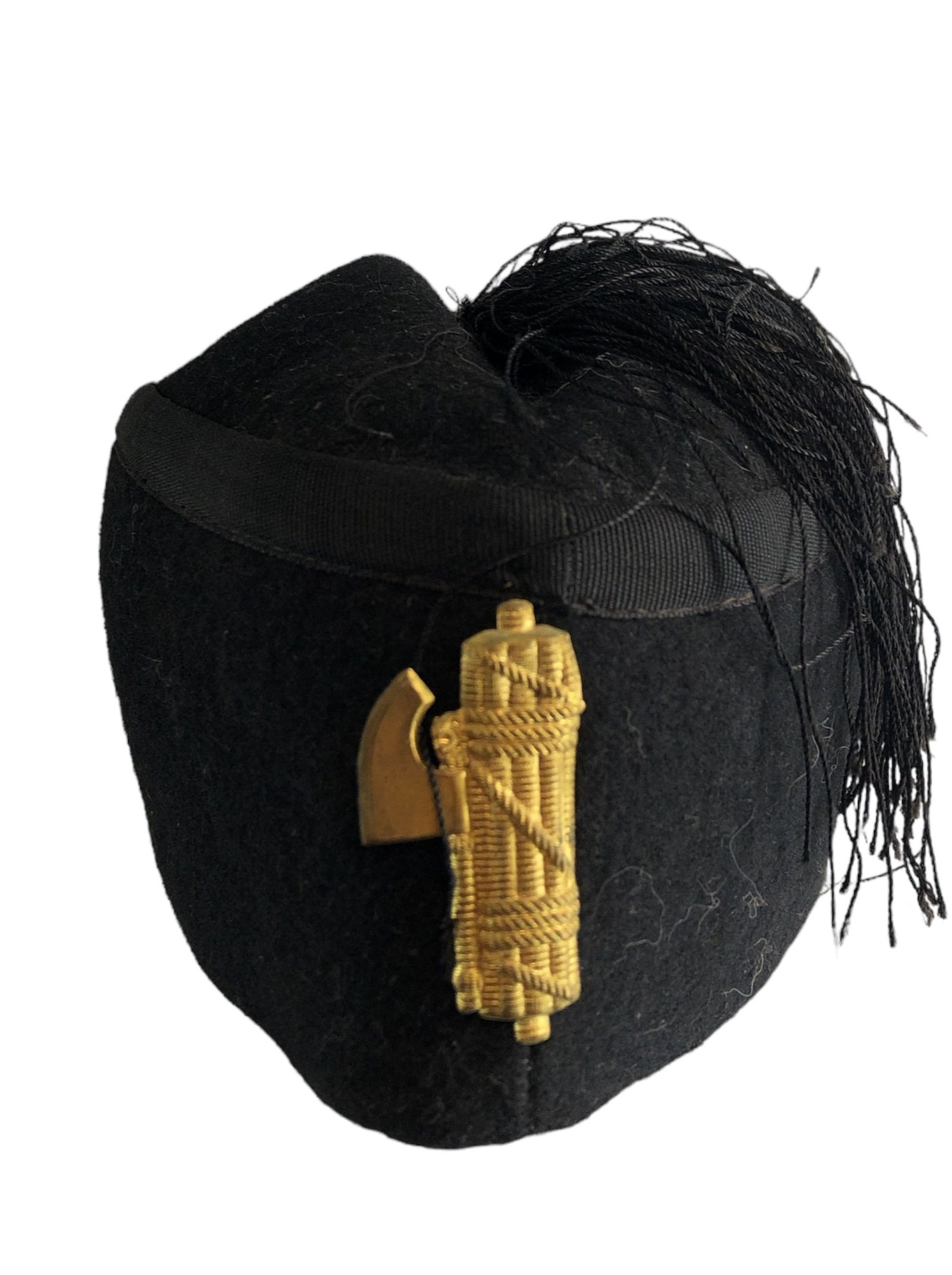 Wwii Italian Fascist Party Blackshirts Cap Auction